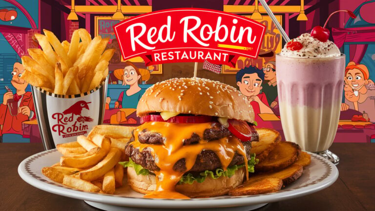 Red Robin Happy Hour Times with Menu Prices 2025