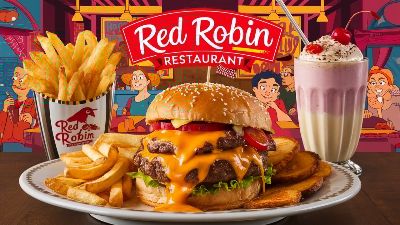 Red Robin Happy Hour Times with Menu Prices 2025
